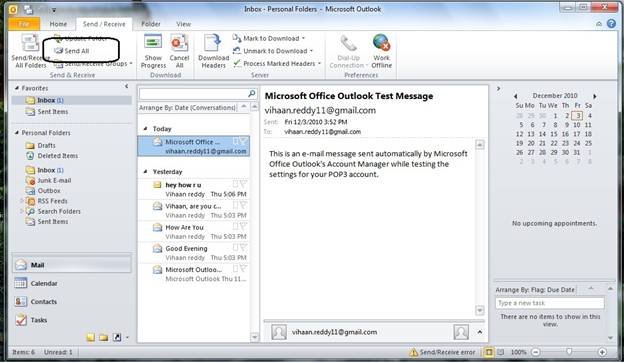 Send & Receive Menu in Microsoft Outlook - Techyv.com Send & Receive Menu in Microsoft Outlook - Techyv.com
